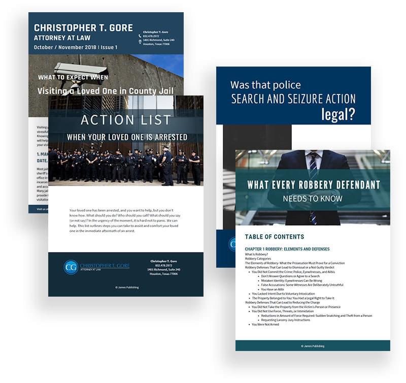 Criminal Content Examples | James Publishing