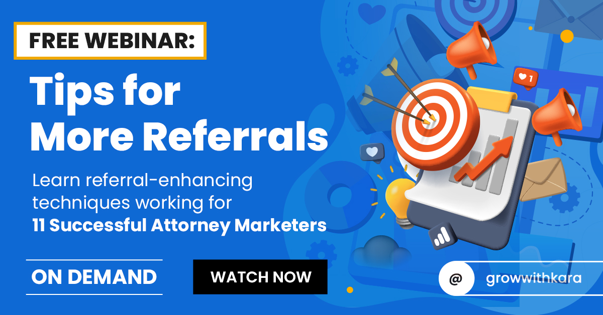 Webinar: Tips For More Referrals - James Amplifier